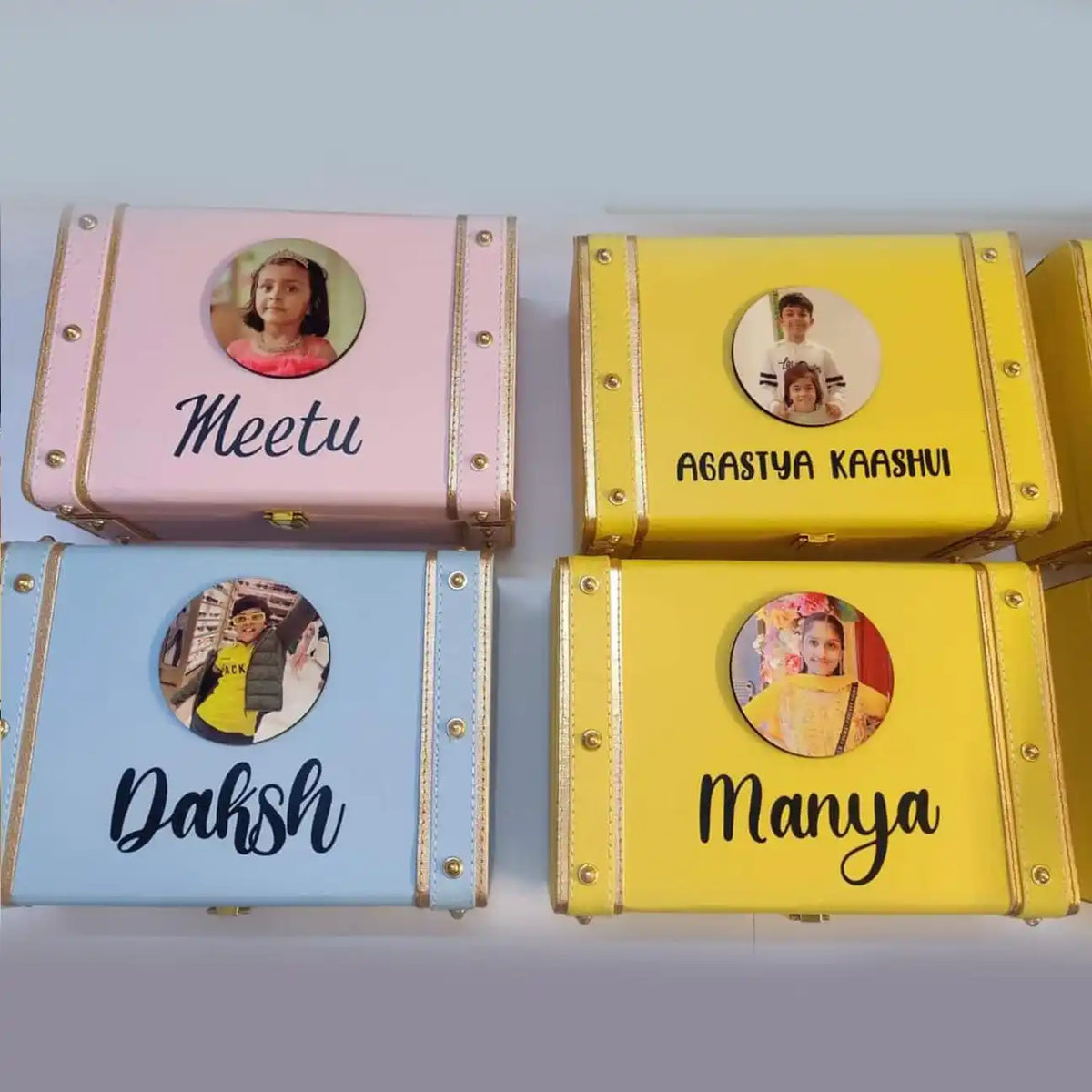 Customized Trunk Box With Photo