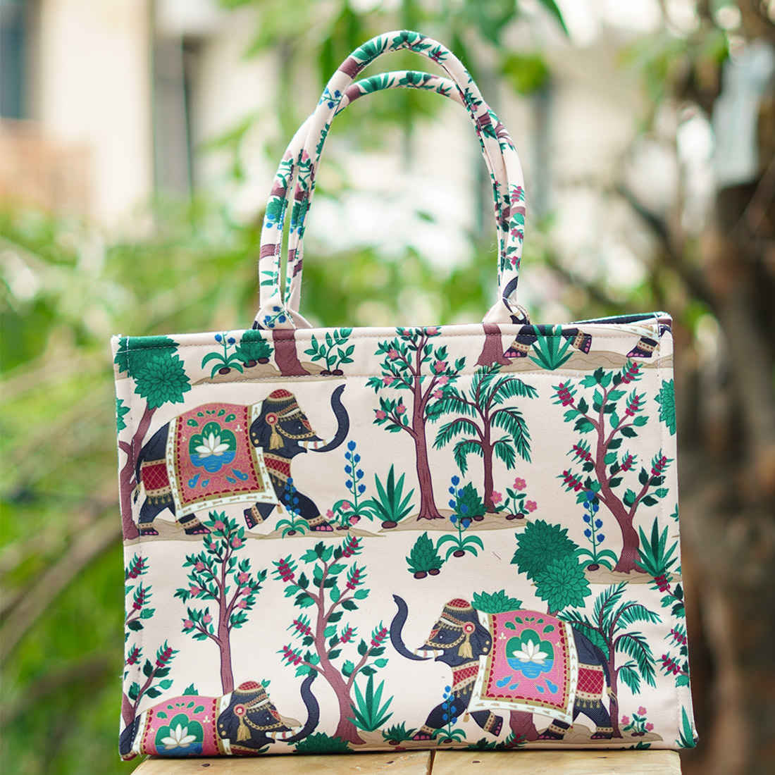 Customized Royal Theme Box Tote Bag - Crazy Corner – Uncommongifts.in