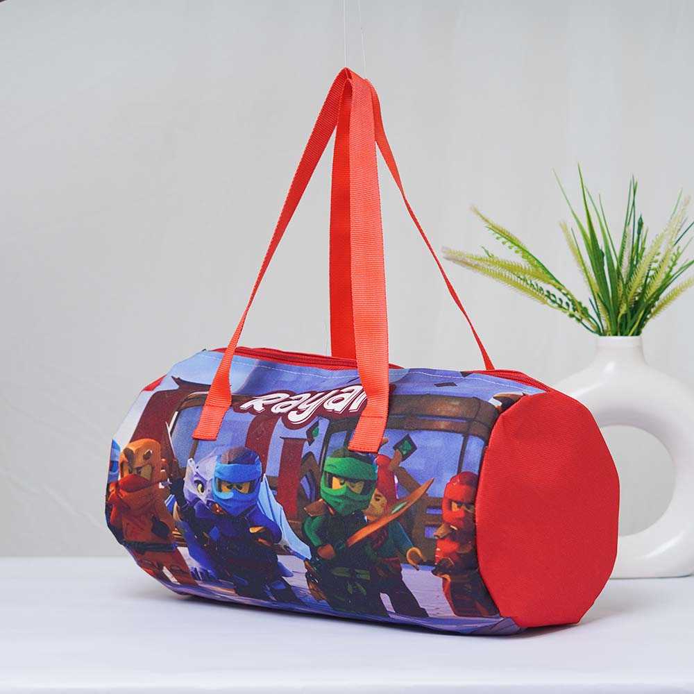 Personalised Cartoon Printed Kids Duffle Bag - Uncommongifts ...
