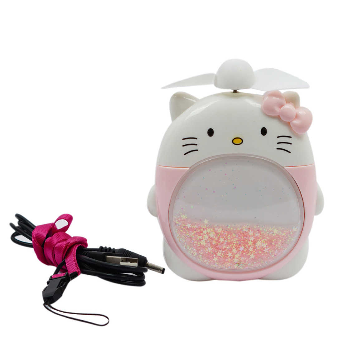 Personalised Hello kitty portable hand fan