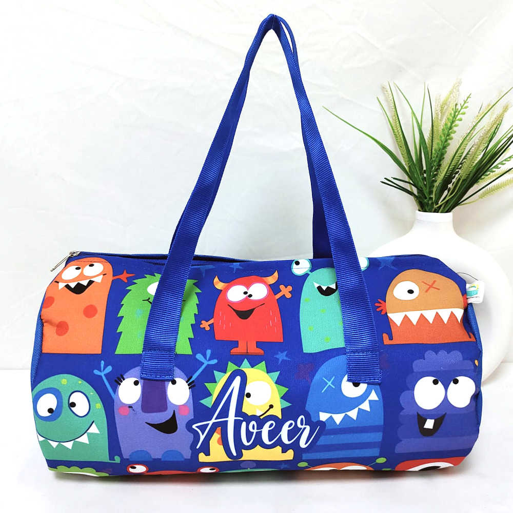 Personalised Cartoon Printed Kids Swimming Duffle Bag - Uncommongifts ...
