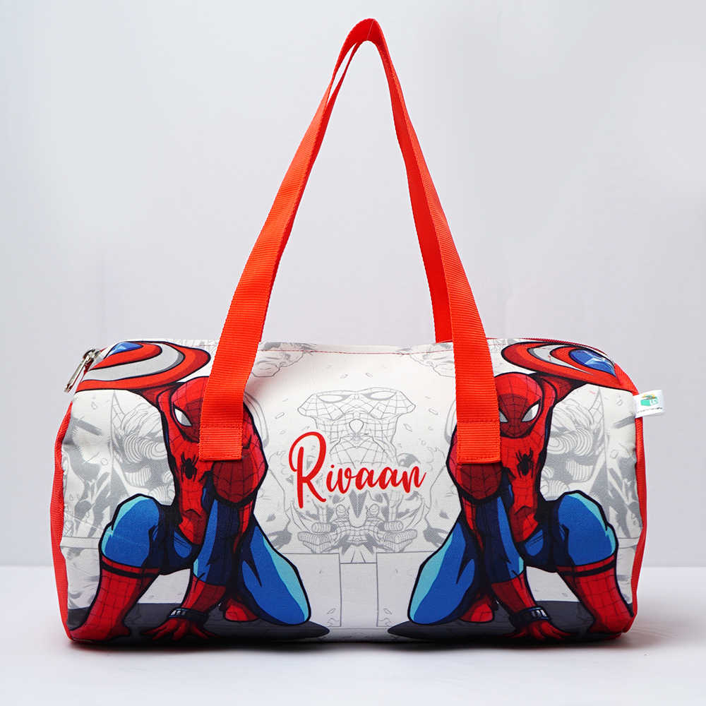 Personalised Cartoon Printed Kids Swimming Duffle Bag