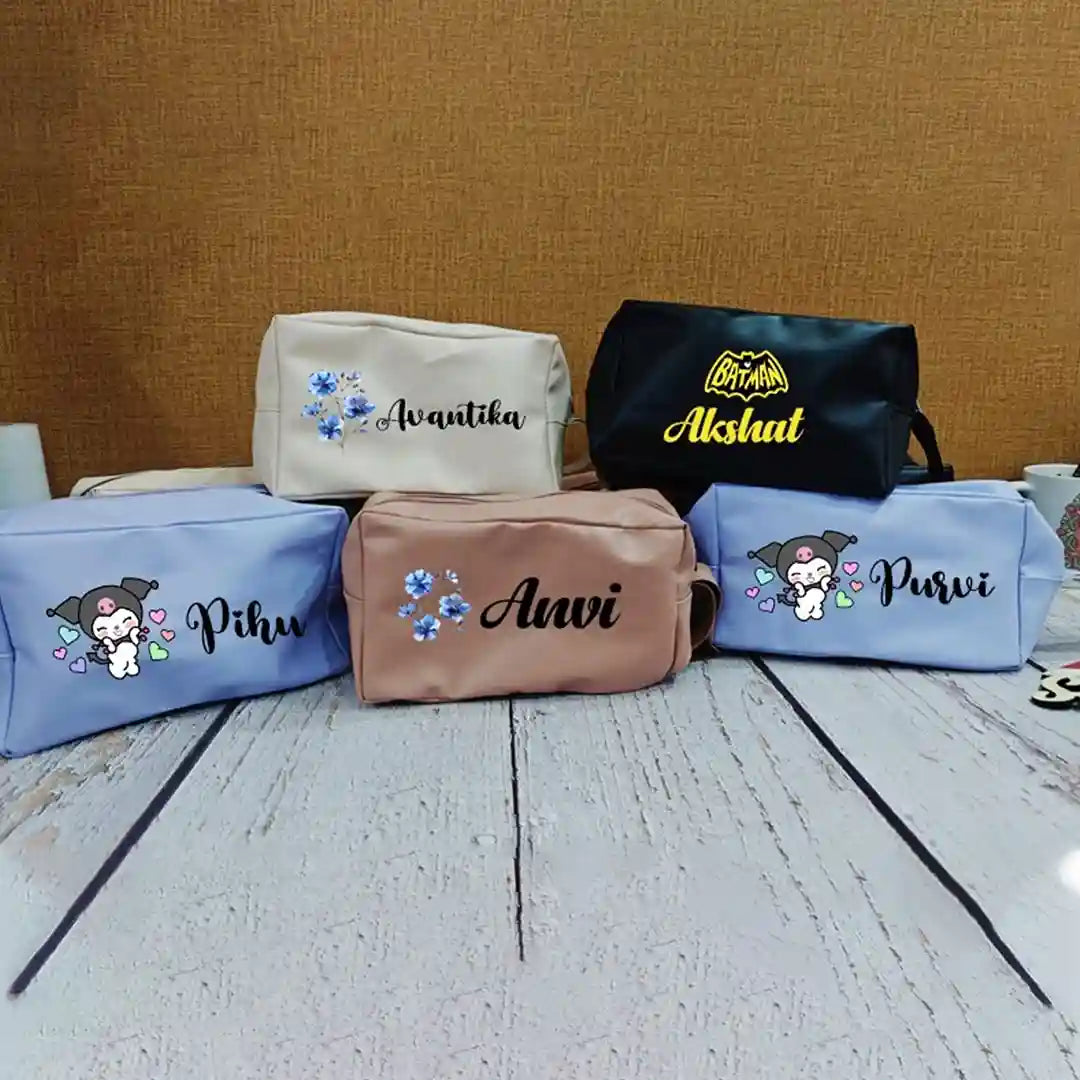 Personalized PU Pouch for Kids