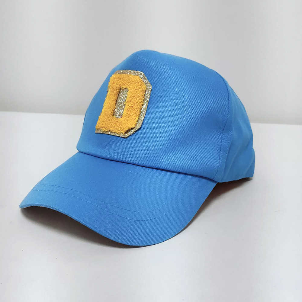 Personalised Alphabet Kids Cap/Hat - Blue