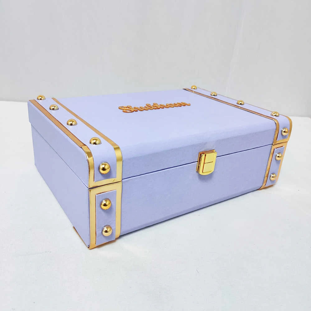 Customized Trunk Box With One Name - Purple